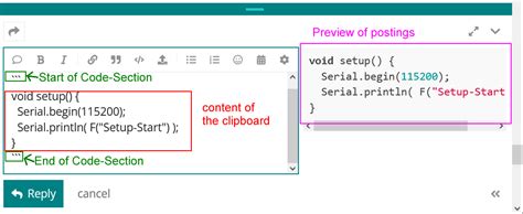 Make Experienced Users Help Two Ways To Quickly Post Code As A Code Section Tutorials