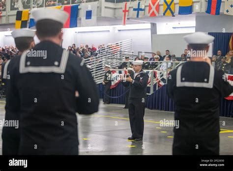 The Navys Newest Sailors Graduate Boot Camp During Pass In Review At U