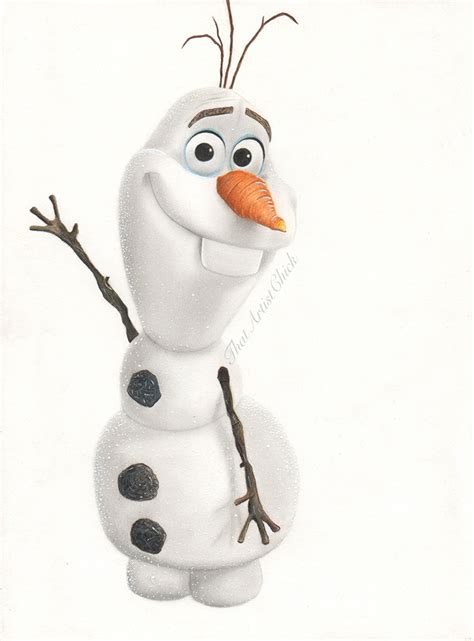 Olaf From Frozen Drawing By KirstenLouiseArt On DeviantArt