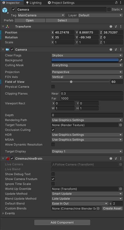 Screen Position Out Of View Frustum Is This Caused By Cinemachine