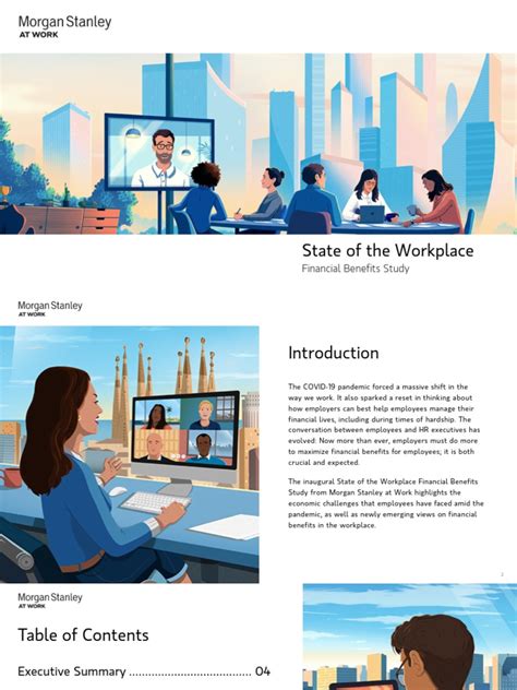 Morgan Stanley At Work State Of The Workplace Financial Benefits Report