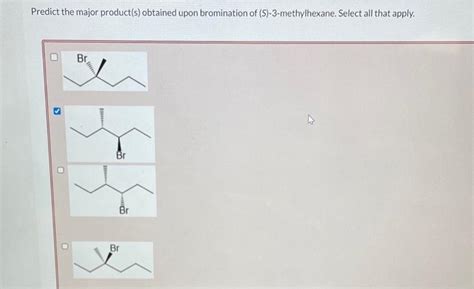 Solved Predict the major product(s) obtained upon | Chegg.com
