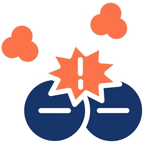 Premium Vector Collision Vector Illustration