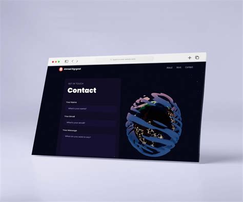 Ahmed Elgrgaway On Linkedin الحمد لله أتممت مشروع 3d Portfolio Using