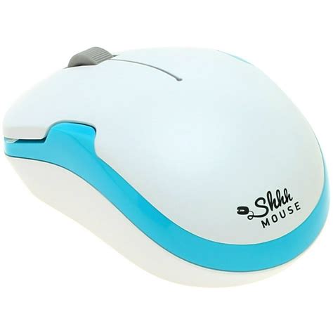 Shhhmouse Wireless Silent Noiseless Clickless Mobile Optical Mouse With