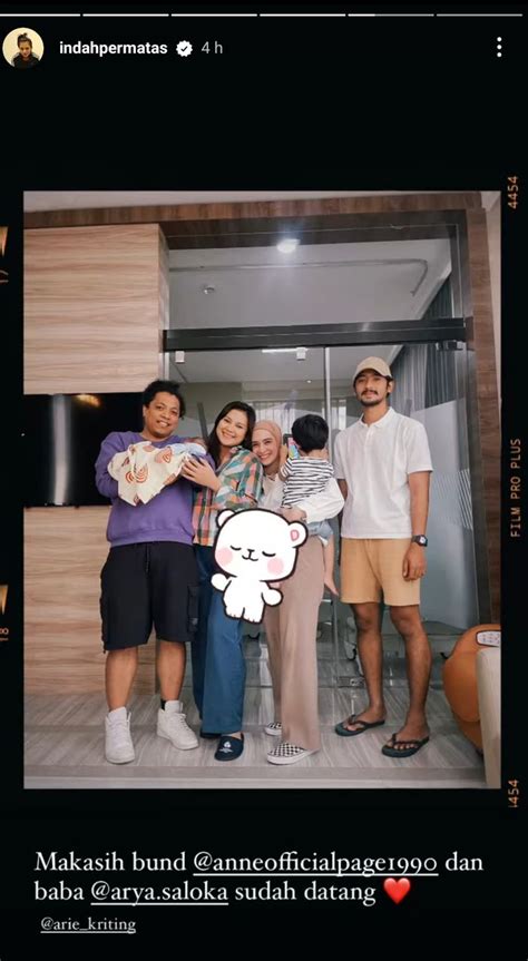 Terus Diterpa Isu Perpisahan Arya Saloka Dan Putri Anne Kompak Jenguk