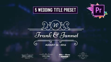 Adobe Premiere Pro Title Templates Free Get What You Need For Free
