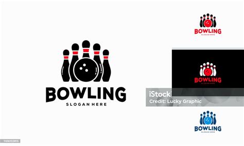 Bowling Designs Concept Vector Stock Illustration Download Image Now