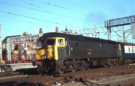 Original Colour Slide Of Green 47500 Br Class 47 Diesel Loco £225