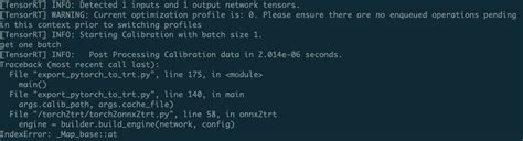 IndexError Map Base At Issue 671 NVIDIA TensorRT GitHub