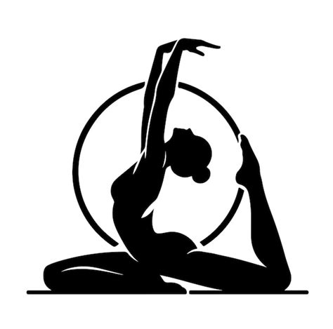 Premium Vector Gymnastics Female Silhouette Illustration Set