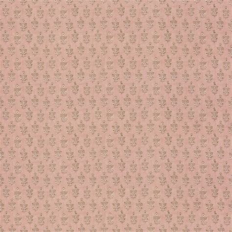 Poppy Sprig Blush Fabric House Small Prints GP J Baker