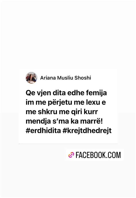 Deputetja E Pdk Së Ironizon Me Vetëvendosjen Erdhi Dita Që Fëmija Im