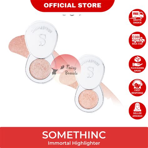 Jual Somethinc Immortal Highlighter Powder Highlighter Somethinc
