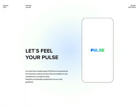 PULSE Medical App Concept Behance