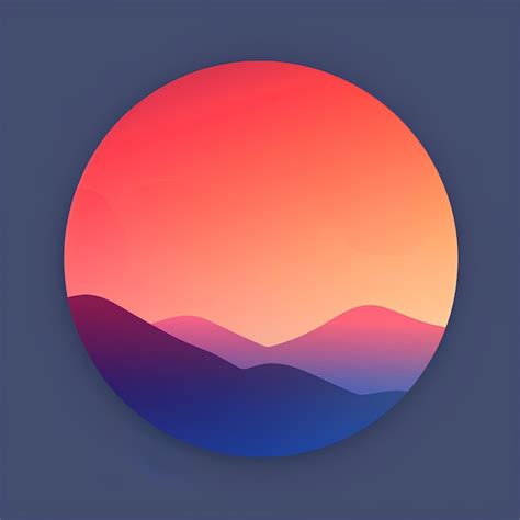 Simple Gradient Premium Ai Generated Image