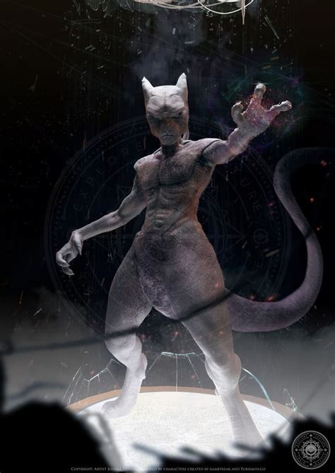 ArtStation Mewtwo Joshua Dunlop Immagini Pokemon Immagini Pokemon