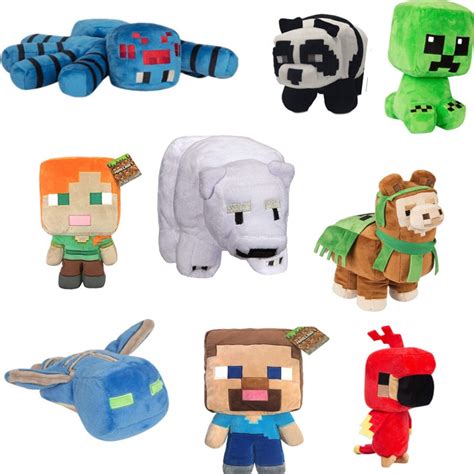 Krásne Plyšové Hračky Z Počítačovej Hry Minecraft Rayraysk