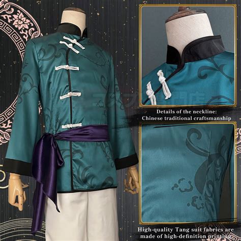 Holoun Blue Lock Anime Rin Itoshi Cosplay China Costume Kung Fu Tang S