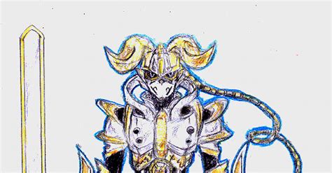 二次創作 【牙狼二次創作】霊帝騎士ゼノ【オリジナル魔戒騎士】 海村しゃんくのマンガ オリジナル魔戒騎士 霊帝騎士 描いてもいいのよ
