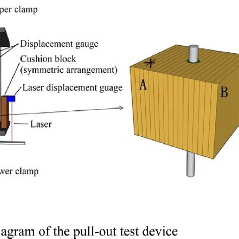 Schematic Diagram Of Pull Out Test Specimen Download Scientific Diagram