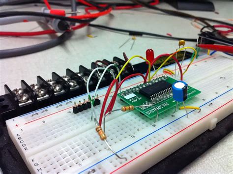 Design Electronics Breadboards Scheme For A Robot Freelancer