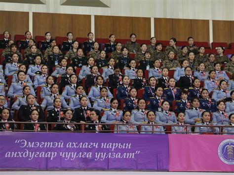 Эмэгтэй ахлагч нарын анхдугаар чуулга уулзалтад 500 гаруй алба хаагч