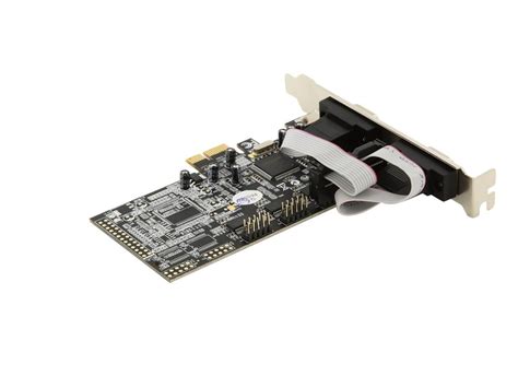 StarTech Com 4 Port Native PCI Express RS232 Serial Adapter Card With 16550 UART Model PEX4S553