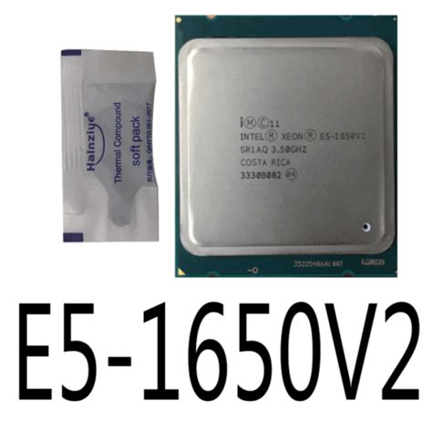 Intel Xeon E5-1650 V2 E5-1650V2 3.5GHz 6-Core LGA2011 Processor | eBay