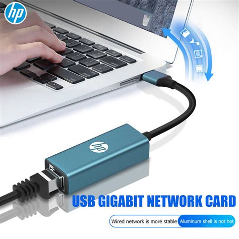 Hp Dhc Ct101 2 In 1 Usb3 0 To Rj45 Lan Gigabit Ethernet Network Adapter