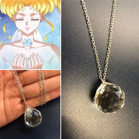 Sailor Moon Crystal Necklace Princess Serenity Necklace Sailor Moon