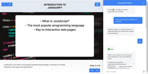 how to build a text to powerpoint application langchain openai