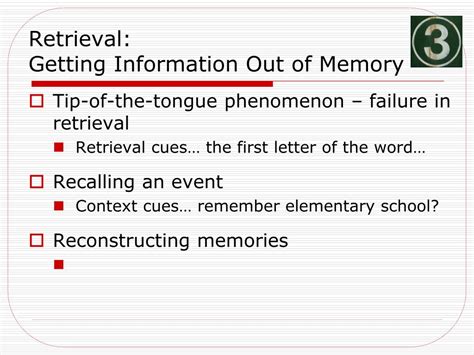 Ppt Memory Encoding Storage And Retrieval Powerpoint Presentation Id 1113392