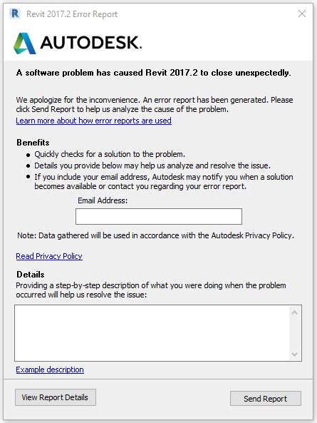 Revit 2017 Closes Unexpectedly When Exporting To Navisworks Autodesk