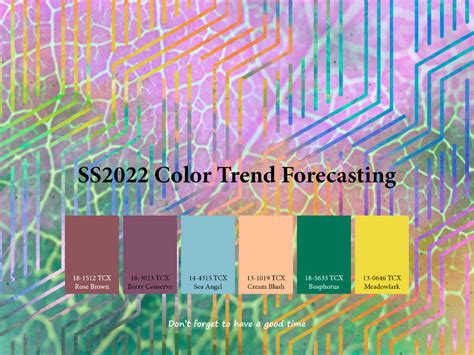 Springsummer 2022 Trend Forecasting On Behance Web Graphic Design