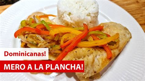 Como Hacer FILETE De MERO A LA PLANCHA CON VEGETALES Cocina