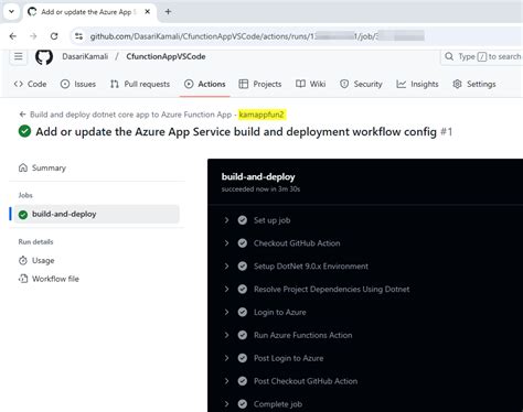 C Deploy To Azure Function App Failed Due To Error Encountered An
