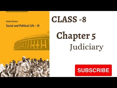CLASS 8 NCERT POLITY JUDICIARY Upsc YouTube