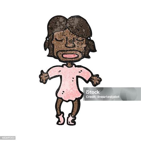 Cartoon Happy Girl Stock Illustration Download Image Now Adult