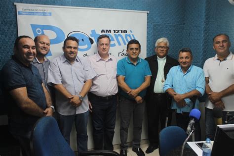 Imagens da inauguração do novo estúdio da Rádio Potengi AM Blog