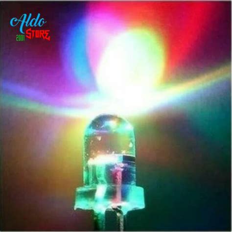 Jual Pcs Lampu Led Mm Warna Disco Shopee Indonesia