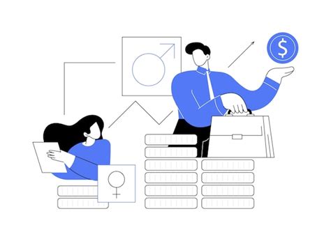 Premium Vector Gender Discrimination Abstract Concept Vector Illustration