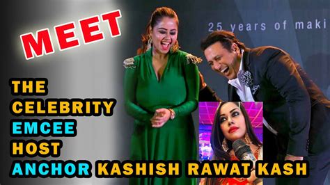 Photoclubindia Kashish Rawat Kash Emcee Host Anchor Youtube