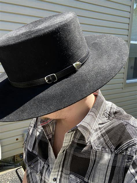 Flat Crown Wide Brim Bolero Hat The Galloper Agnoulita Hats