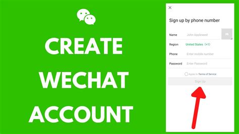 Wechat Sign Up How To Create Wechat Account Register Wechat Account Youtube
