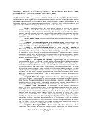 MacIntyre A Short History Of Ethics5 Pdf MacIntyre Alasdair A Short