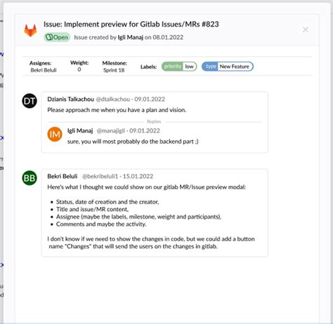Gitlab Preview Modal Figma
