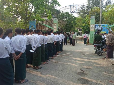 ထန်းတပင်မြို့နယ် အ‌ခြေခံပညာအထက်တန်းကျောင်းစာစစ်ဌာနသို့ မြို့နယ်စီမံအုပ
