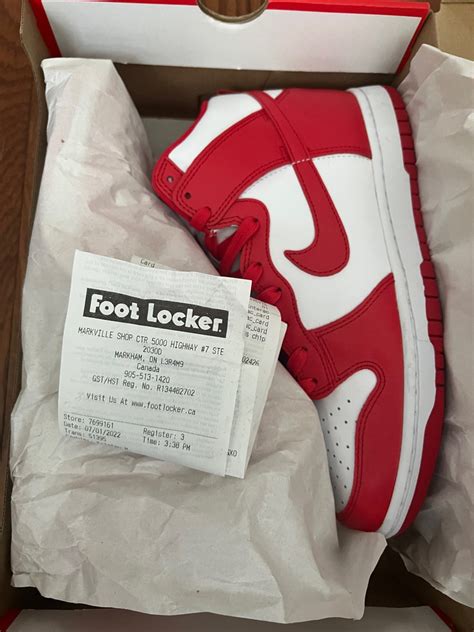Nike Dunk High University Res Mens Shoes Markham York Region
