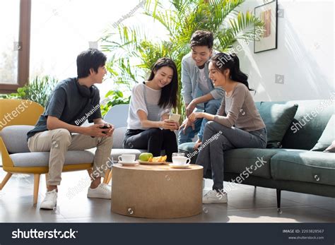 Happy Friends Having Fun Together Stock Photo Shutterstock
